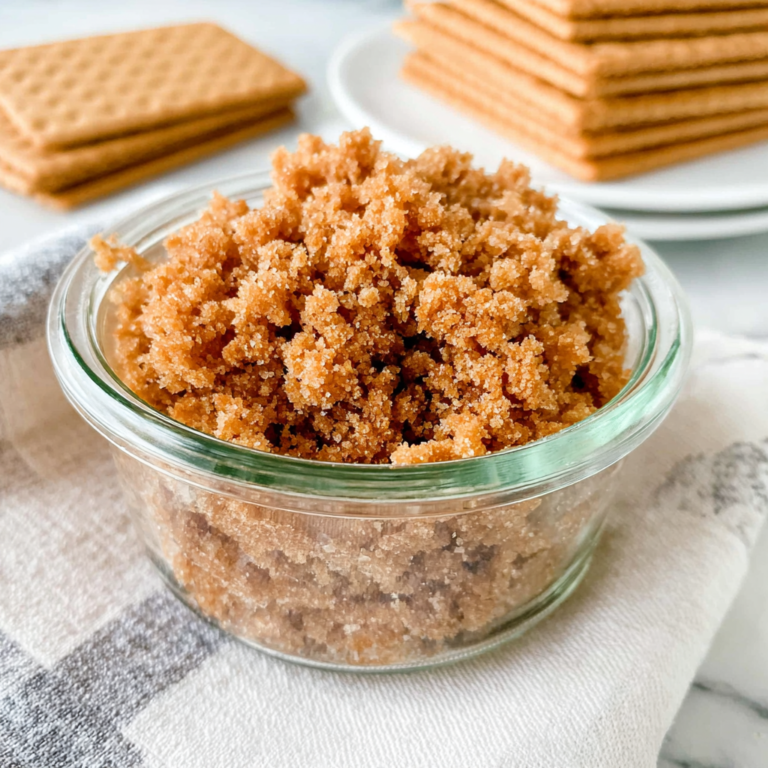 Graham Cracker Crumble Topping – Sweet, Buttery & Irresistibly Crunchy ...